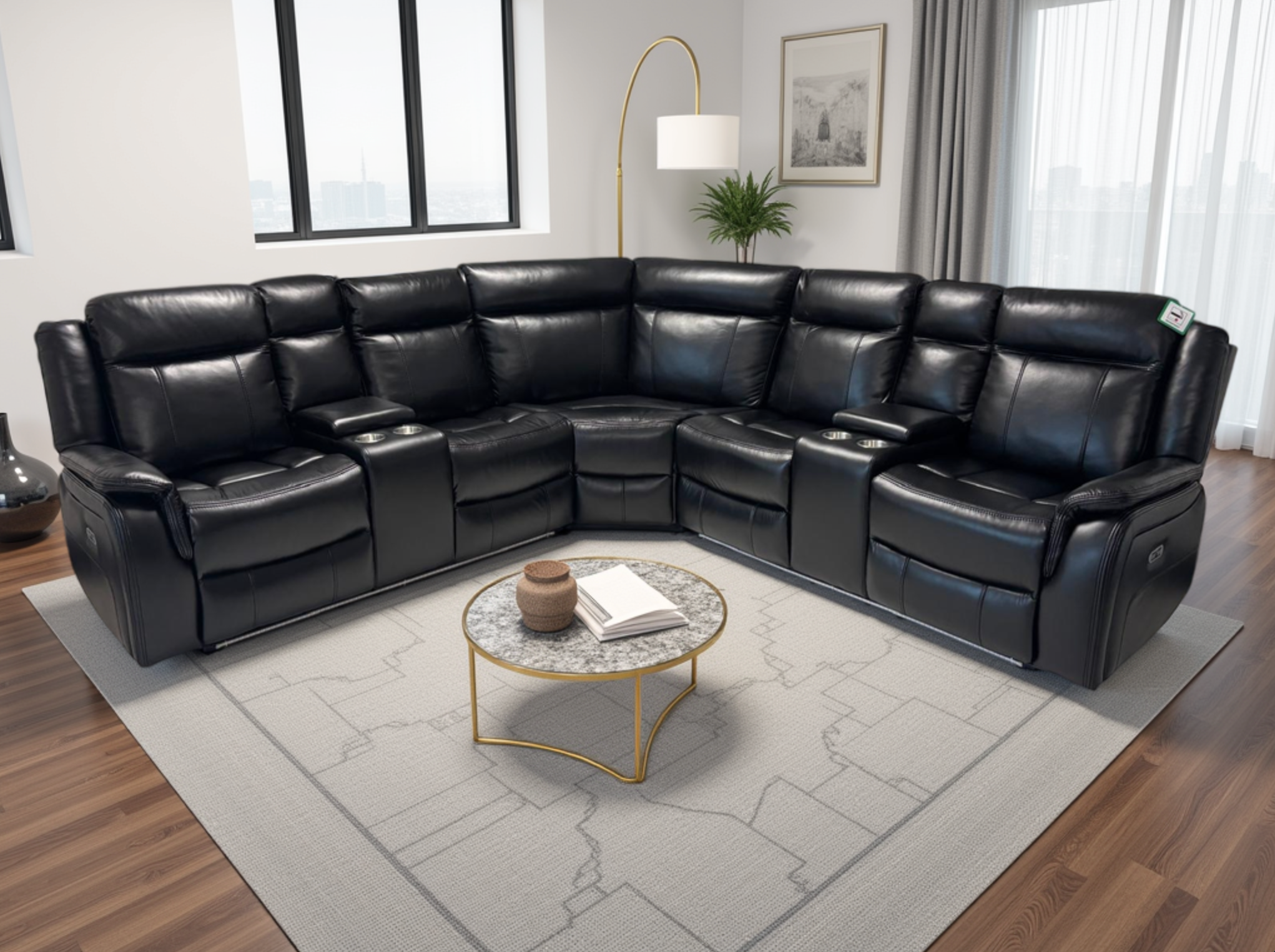 Lily Electric Recliner corner sofa – The Bargain Bed and Sofa Company