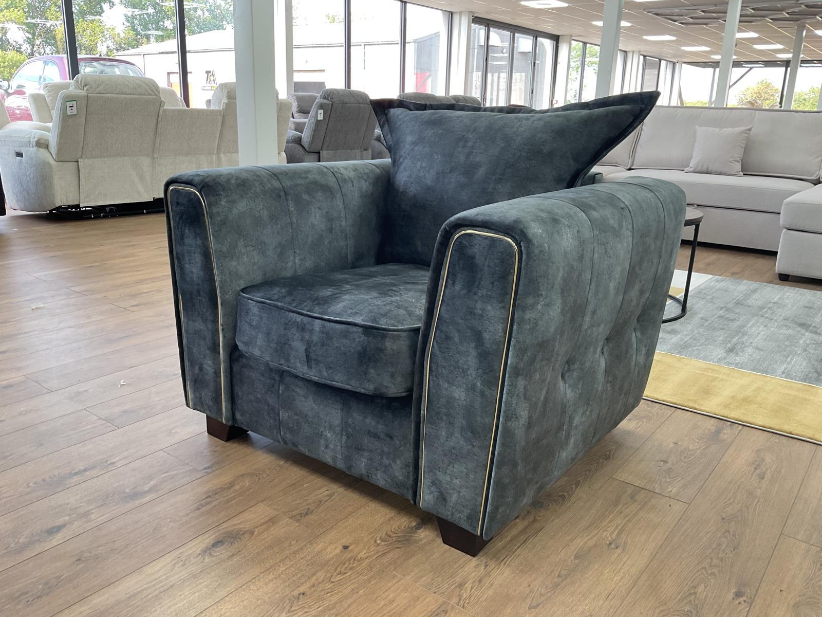 Serena Armchair Sofa – The Bargain Bed and Sofa Company